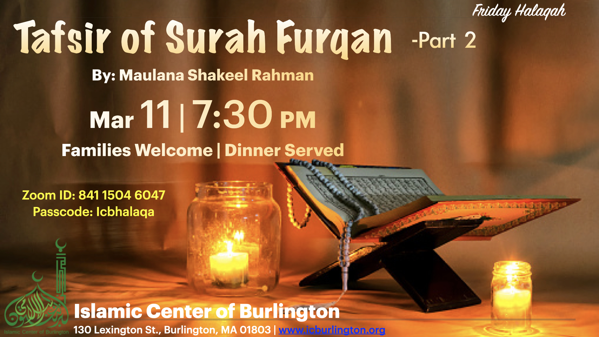 Events for May 2026 – Islamic Center of Burlington