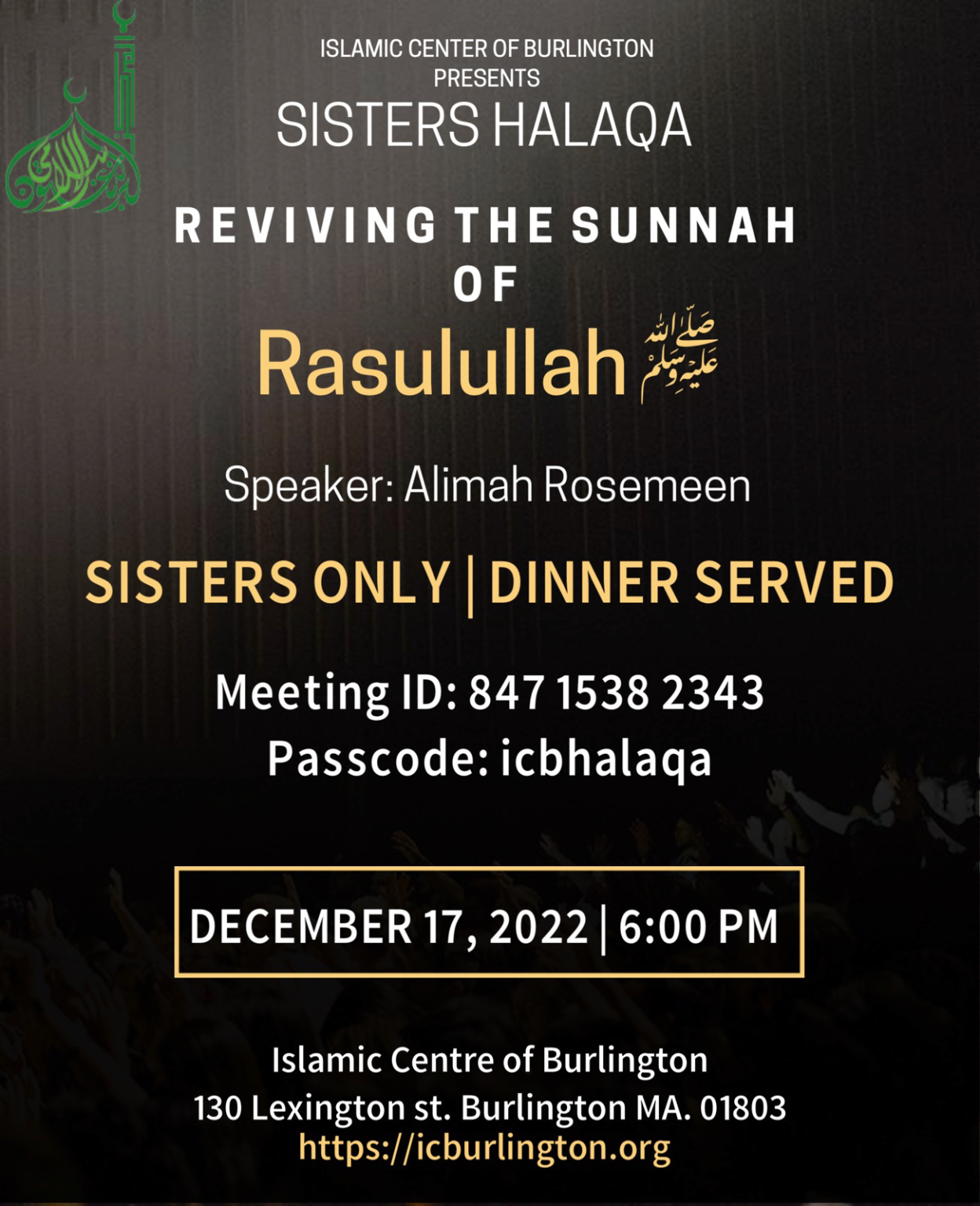 Events for April 2025 – Islamic Center of Burlington